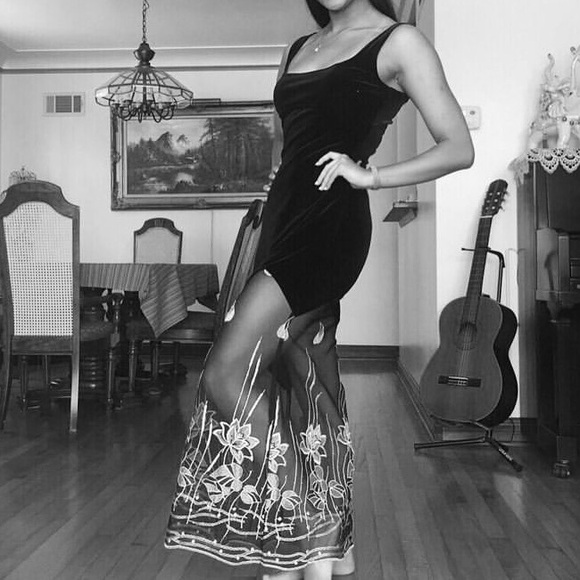 Dresses | Vintage Mesh Dress | Poshmark